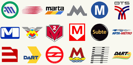 Metro logos from around the world | amdraci